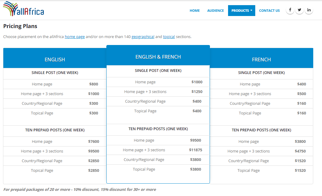 False Advertising - SOMCABLE Chairman Lies About his Philanthropic ...