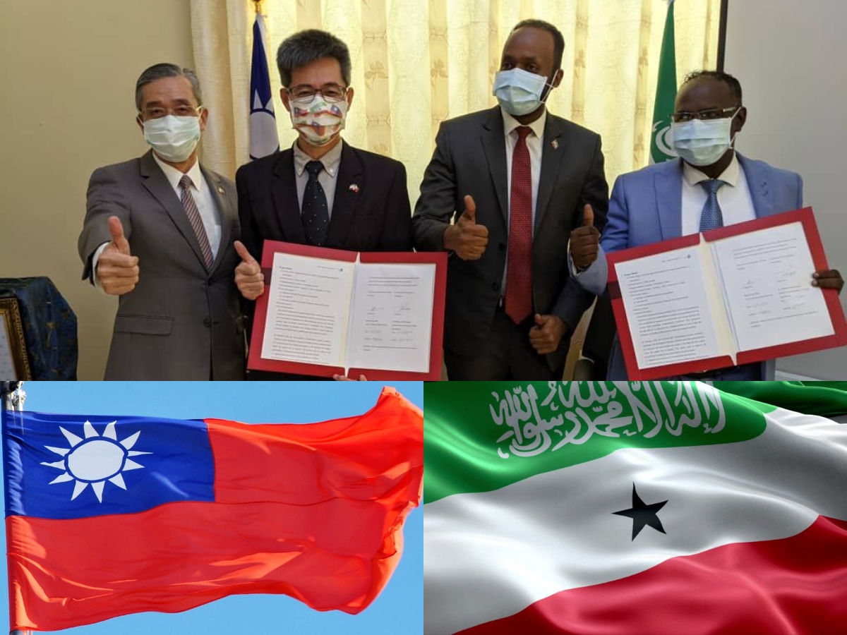 Taiwan & Somaliland oo kala saxiixday heshiis ay iskaga kaashanayaan ...