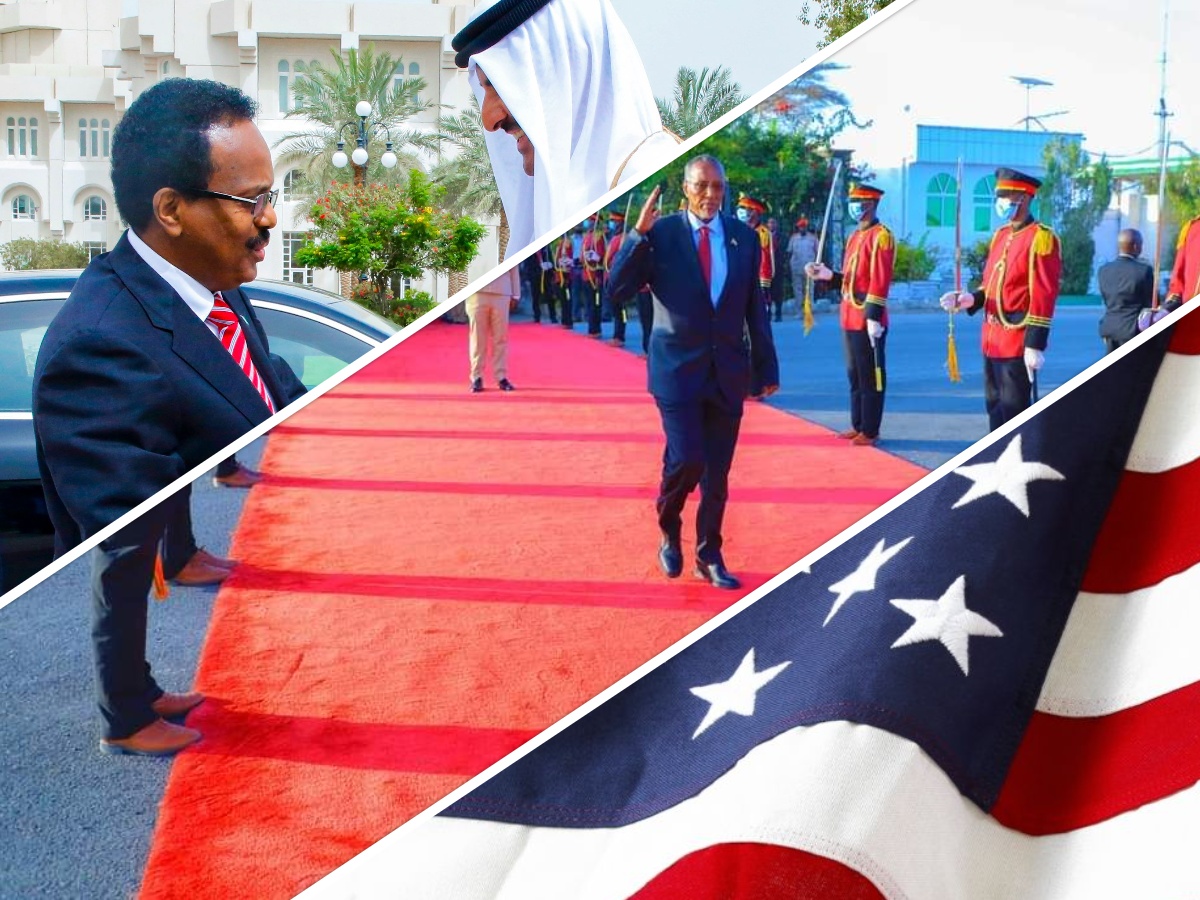 Somaliland: Coming to America. President Muse Bihi accompanied by high ...